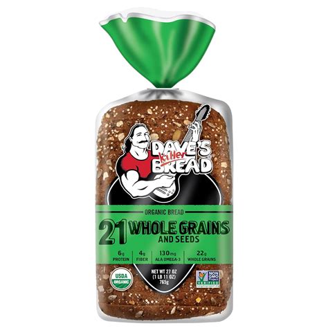 Daves Killer Bread 21 Whole Grains And Seeds Organic Bread Fig App