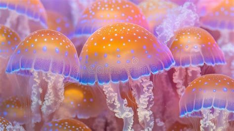 Abstract 3d Illustration Of Cells Bacteria And Viruses Under A