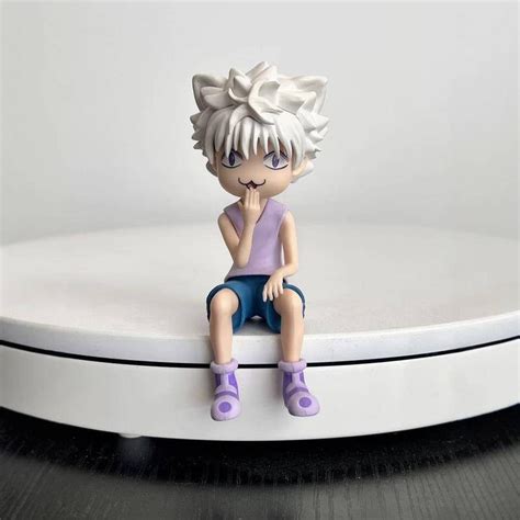 Killua Zoldyck Hunter X Hunter Figure Cat Face Shopee Singapore