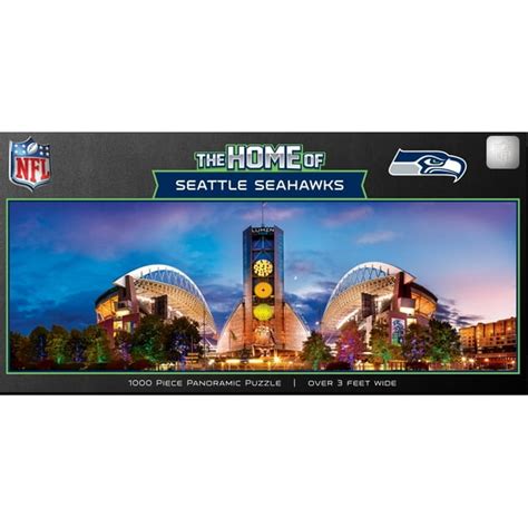 Masterpieces Sports Panoramic Puzzle Nfl Seattle Seahawks Stadium