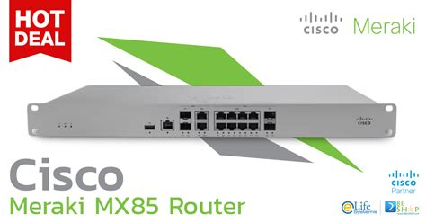 ช้อป [mx85 Hw] Cisco Meraki Mx85 Router ราคาถูก ซื้อออนไลน์ที่นี่ ส่งฟรี