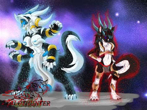 Kuro And Hunter By Darknessdrizzrsuord On Deviantart