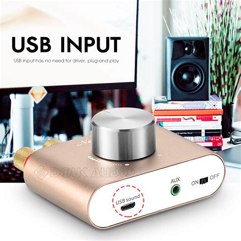 Nobsound NS G Pro Mini Bluetooth Power Amplifier USB W Stereo Audio EBay