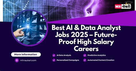 Best Ai And Data Analyst Jobs 2025 Future Proof High Salary Careers