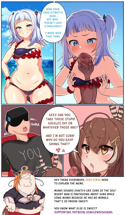 Gawr Gura Nanashi Mumei Kiryu Coco And Peter Griffin Hololive And 2