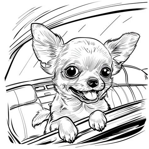 Free Printable Chihuahua Coloring Pages 2025