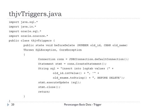 oracle trigger hasan dwi cahyono ppt download