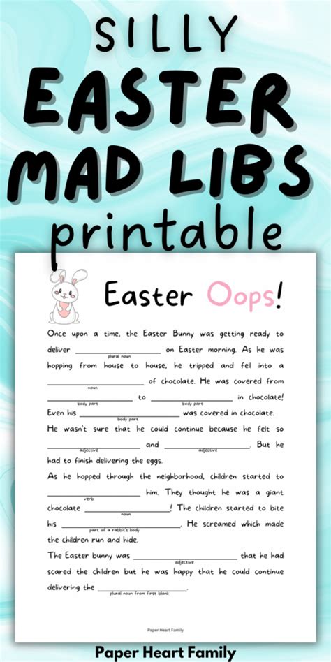 Printable Easter Activities For Grades 1 6