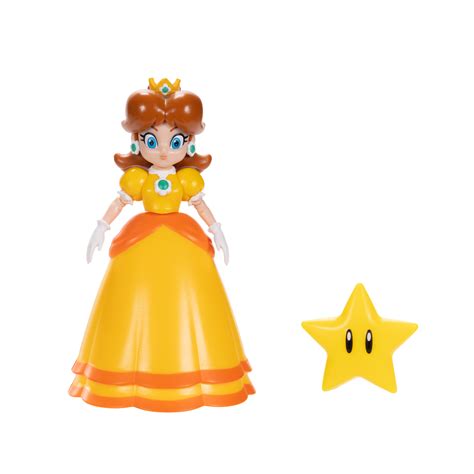 World Of Nintendo Super Mario Daisy 4 Action Figure Super Star