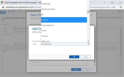 How To Create A Dynamics 365 Email Template And Use It In Outlook Email