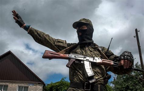 In Photos 10 Years Ago The War In Donbas Began The Moscow Times