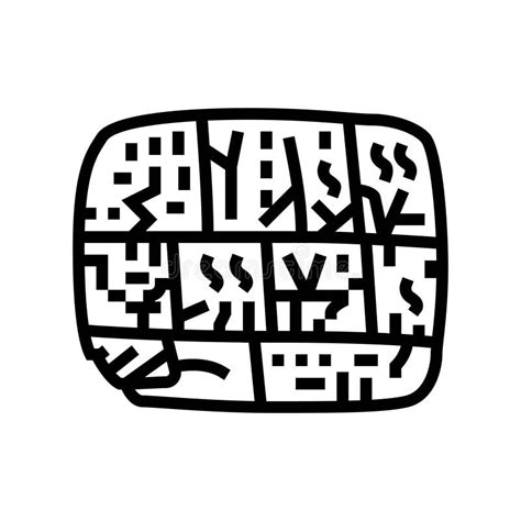 Evolution Writing Infographic Poster Stock Vector Illustration Of