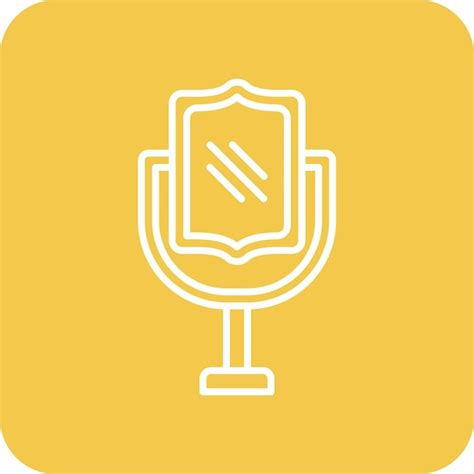 Premium Vector Mirror Icon