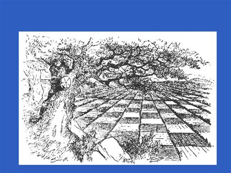 John Tenniels Through The Looking Glass Illustrations Pptx
