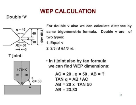 Weld Metal Weight Calculation