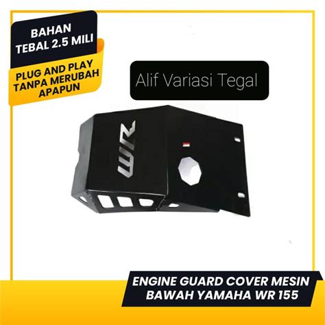 Engine Guard Cover Mesin Pengaman Lumpur Mesin Bawah Yamaha Wr 155