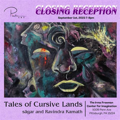 Tales Of Cursive Lands — The Irma Freeman Center For Imagination If Happenings