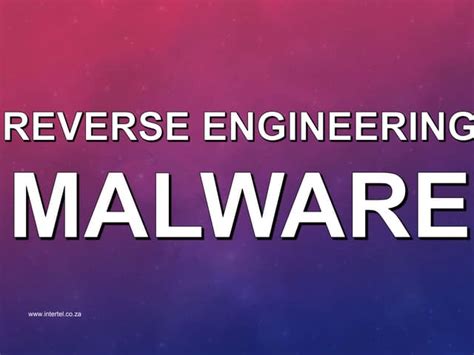 Reverse Engineering Malware A Practical Guide Pptx