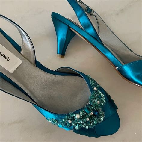 Peacock Color Heels