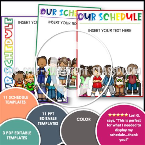 Class Schedule Template Classful