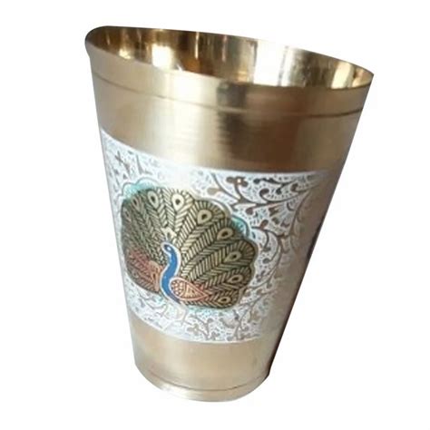 200ml Brass Glass Shape Round Size 4inch Height At ₹ 245piece In