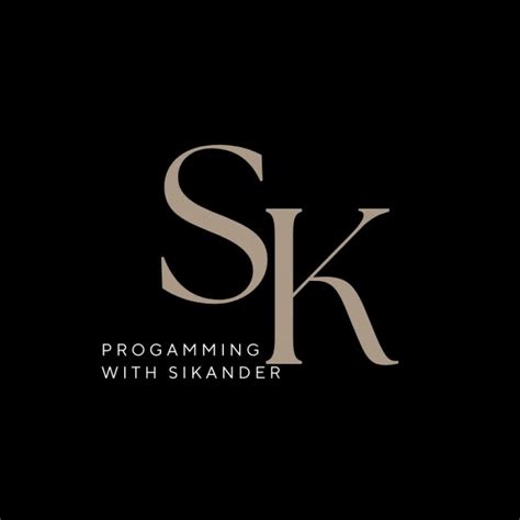 Programming With Sikander Km Shah Sikander