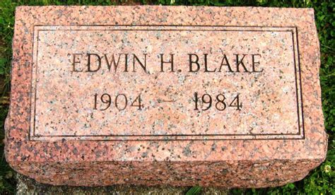 Edwin Harbert Blake 1904 1984 Find A Grave Memorial