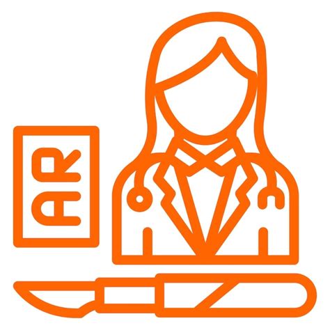 Premium Vector Ar Surgery Icon Style