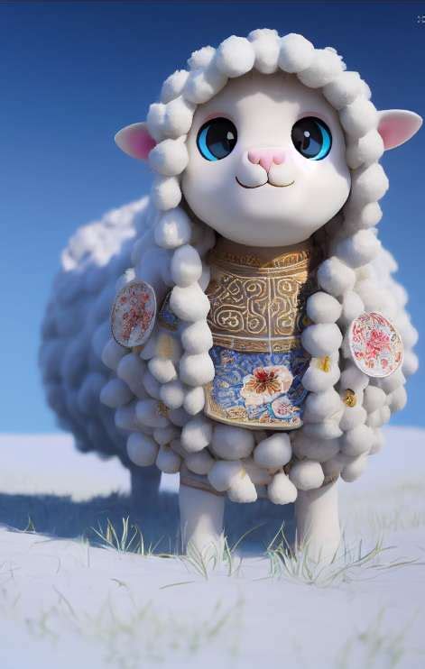 可爱的羊洋洋 最新更新 图库 素材集市