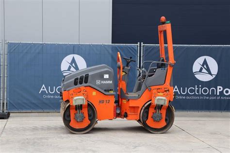 Tandem Roller Hamm Hd12 Diesel 25hp Auctionport