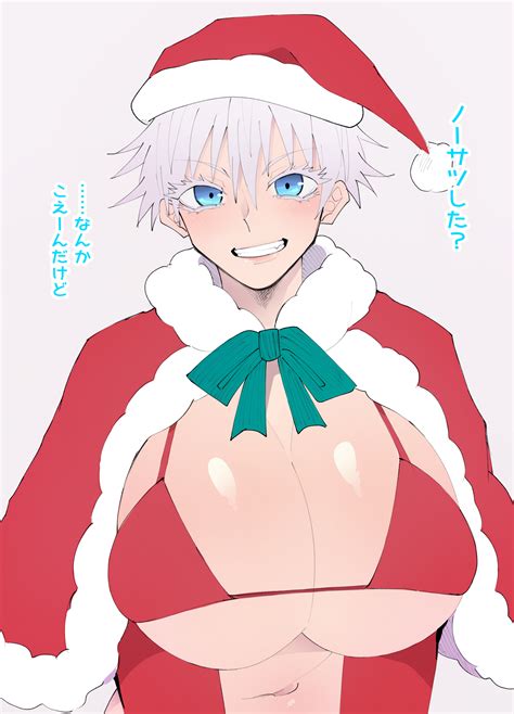 Rule 34 1girls Big Breasts Blue Eyes Christmas Christmas Clothing Christmas Outfit Female