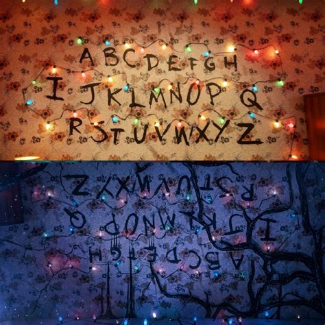 Netflix Stranger Things Lights Alphabet Wall Decal 61 Piece Set By Roommates Multicolor Artofit