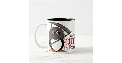 Evil Penguin™ Cute Executioner Mug Zazzle