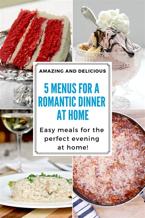Romantic Dinner At Home Menu Ideas For A Special Evening