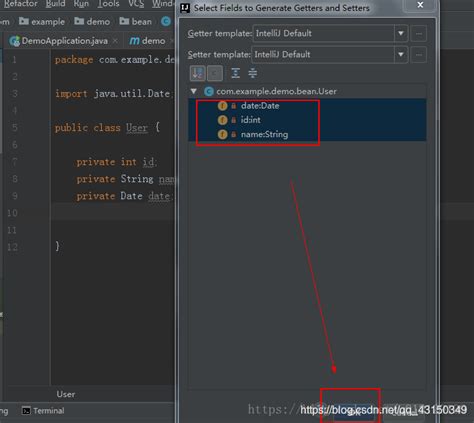 Idea快速生成get和set方法idea Get Set Csdn博客