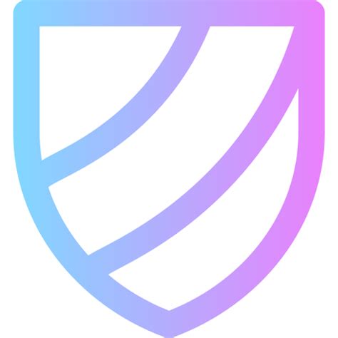 Shield Super Basic Rounded Gradient Icon