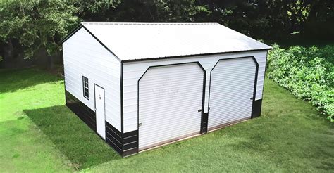 Buy Two Car Side Entry Garage 2 Car Side Entry Metal Building