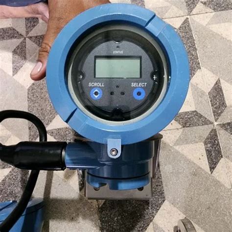 Blue Stainless Steel Micro Motion Mass Flow Meter For Automotive At