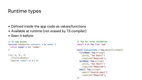 Objects Validation And Comparison Using Runtime Types Io Ts