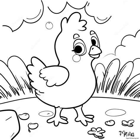 Wheres Chicky Coloring Page 37042 29786