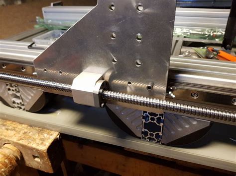 my diy cnc project some progress y axis hi cnc routers maker