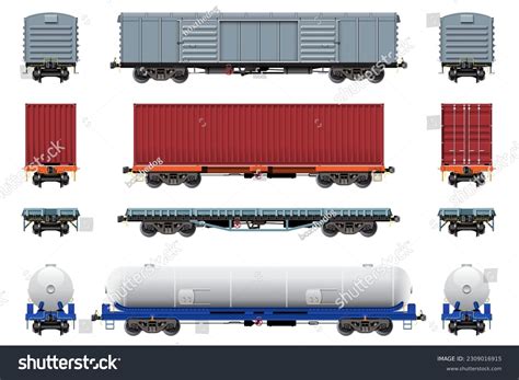 Goods Train With Bogie Over 27 Royalty Free Licensable Stock Vectors And Vector Art Shutterstock