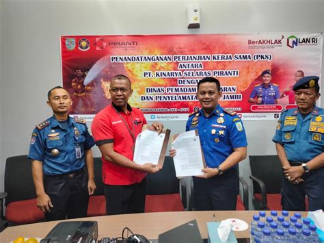 Dinas Damkartan Kota Jambi Bersama Pt Kinarya Selaras Piranti