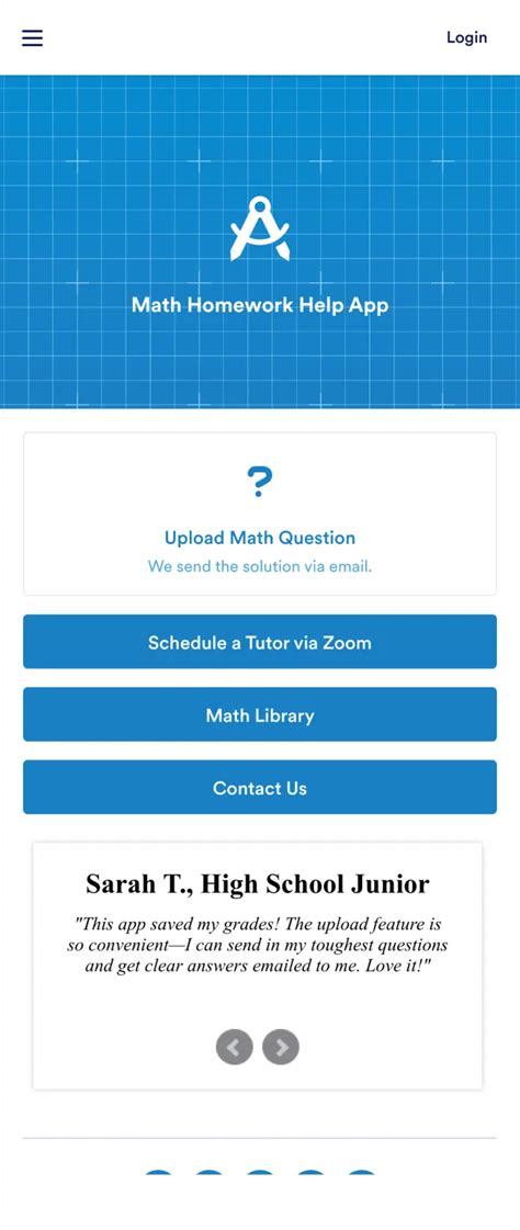 Math Homework Help Software Template Jotform