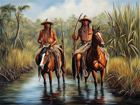 Seminole Tribe Southeast Florida 11 Digital Art By All Things Fine