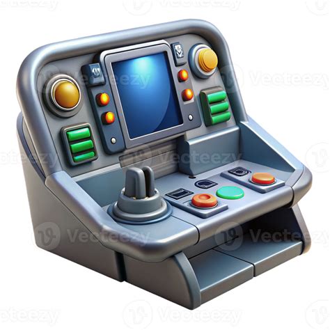 Magnificent Minimalist Spaceship Cockpit Control Panel Complex Buttons