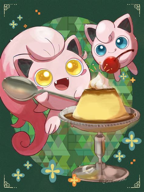 Jigglypuff And Scream Tail Pokemon Drawn By Sakipokeoekaki Danbooru
