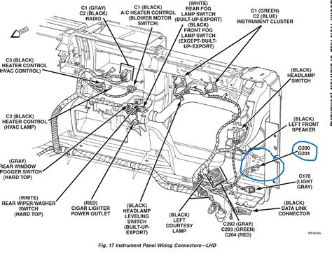 Instrument Cluster Connector Jeep Wrangler Tj Forum And Community