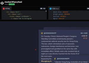 CSS Stacked Cards Code Examples WebTopic