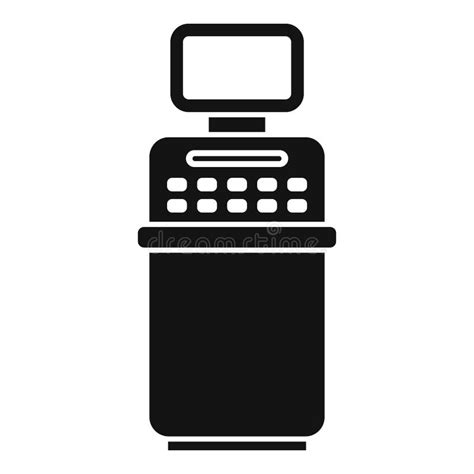 Medical Ultrasound Machine For Diagnostic Imaging Procedures Stock